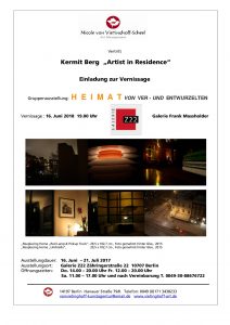 Emaileinladung Kermit Berg Gruppenausstellung Z22 - Nicole von ...